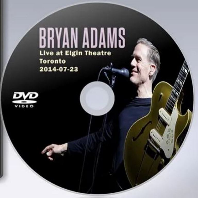 Bryan Adams Toronto (2014) : DVD | DVD Covers | Cover Century | Over 1. ...
